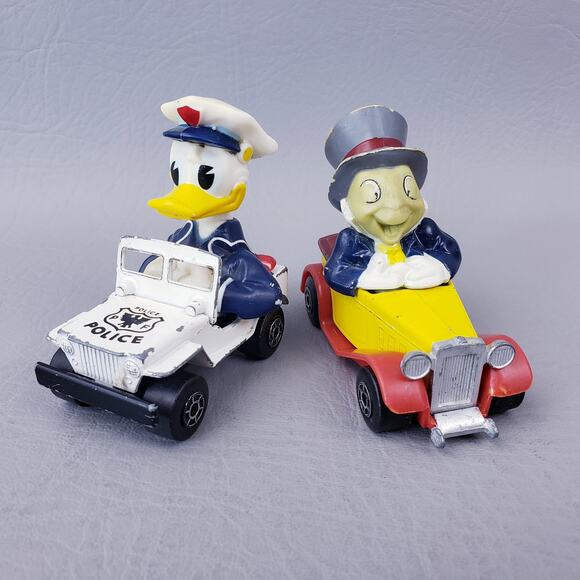 Matchbox | Toys | 979 Matchbox Walt Disney Donald Duck Police Jeep ...